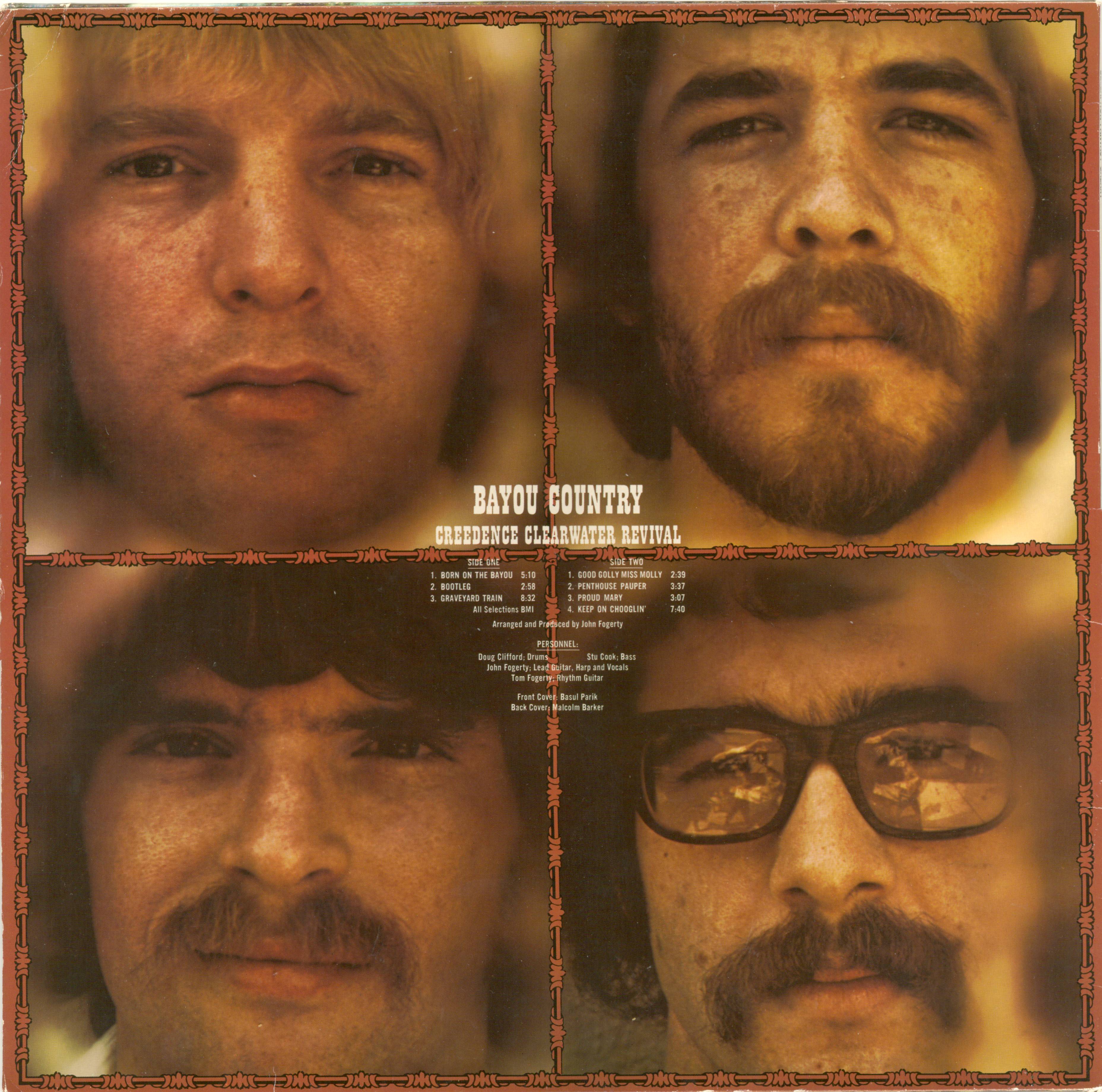 Creedence Clearwater Revival Bayou Country [lp ak deu] | CD Covers ...